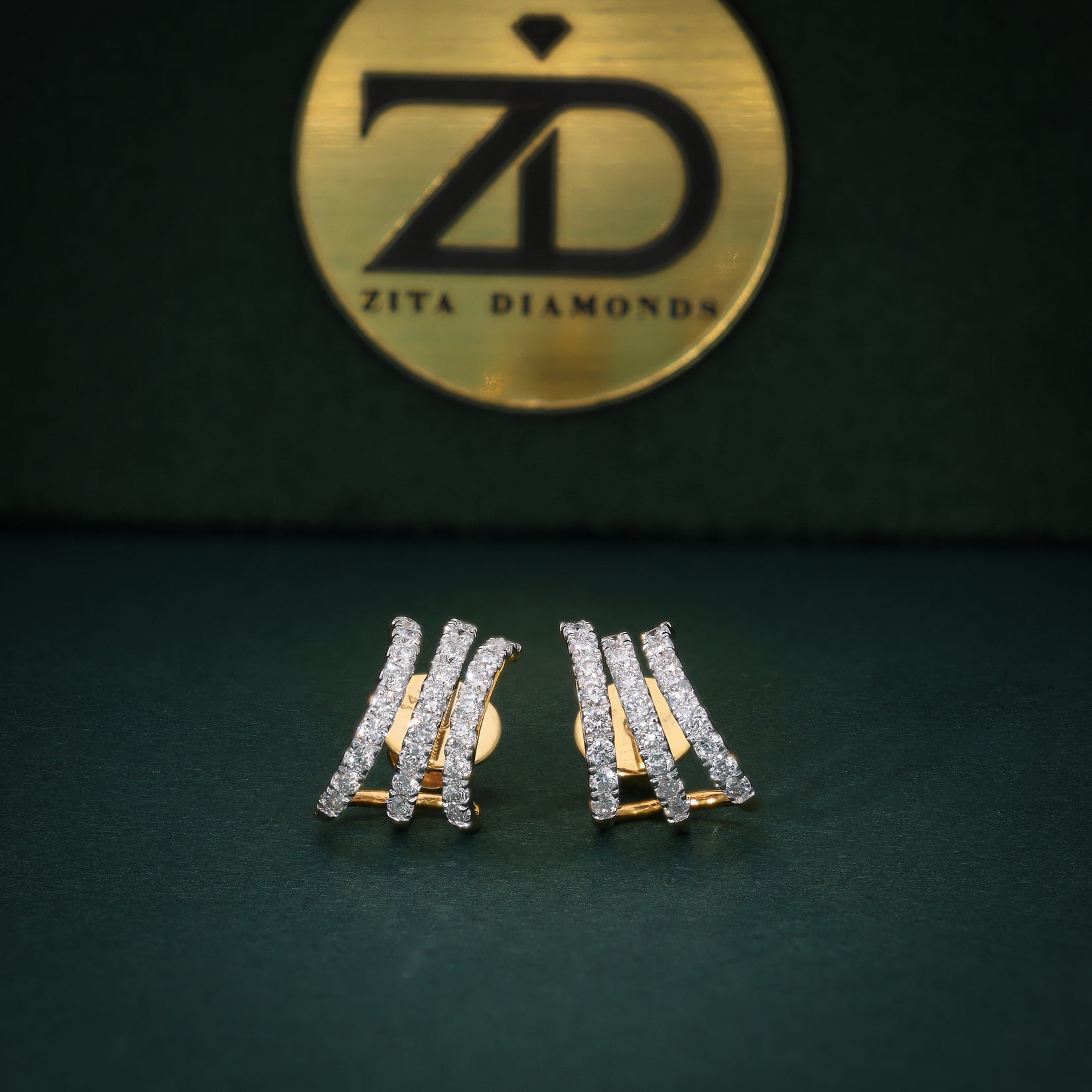 Trio of Elegance Earrings – Zita Diamonds