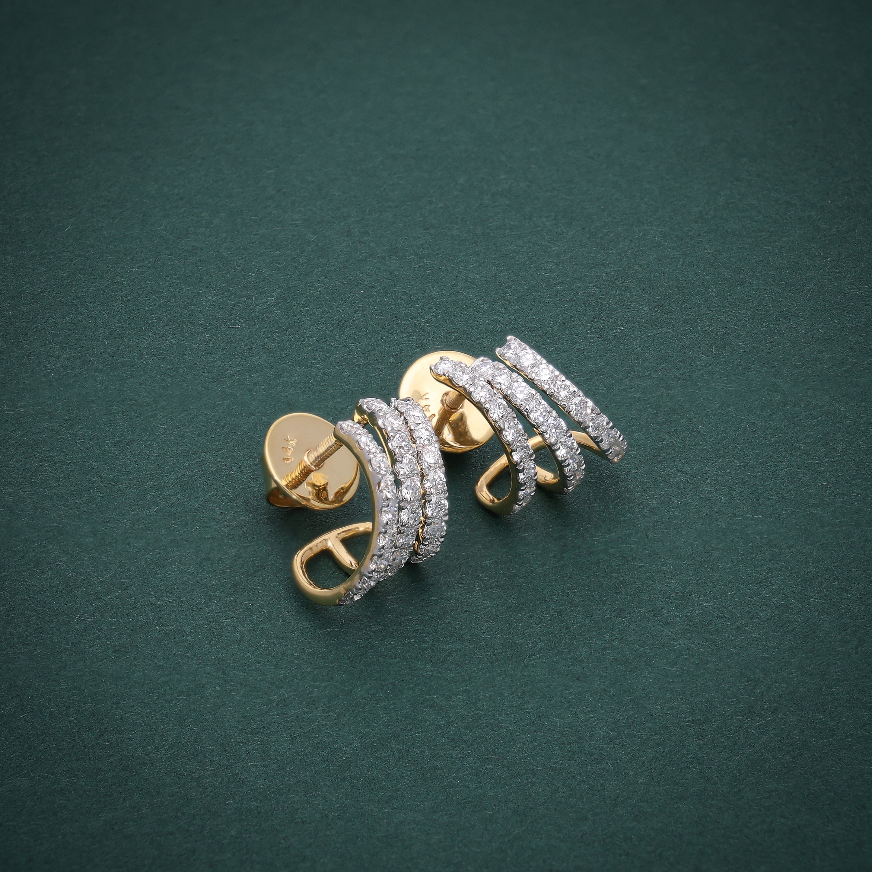 Trio of Elegance Earrings – Zita Diamonds