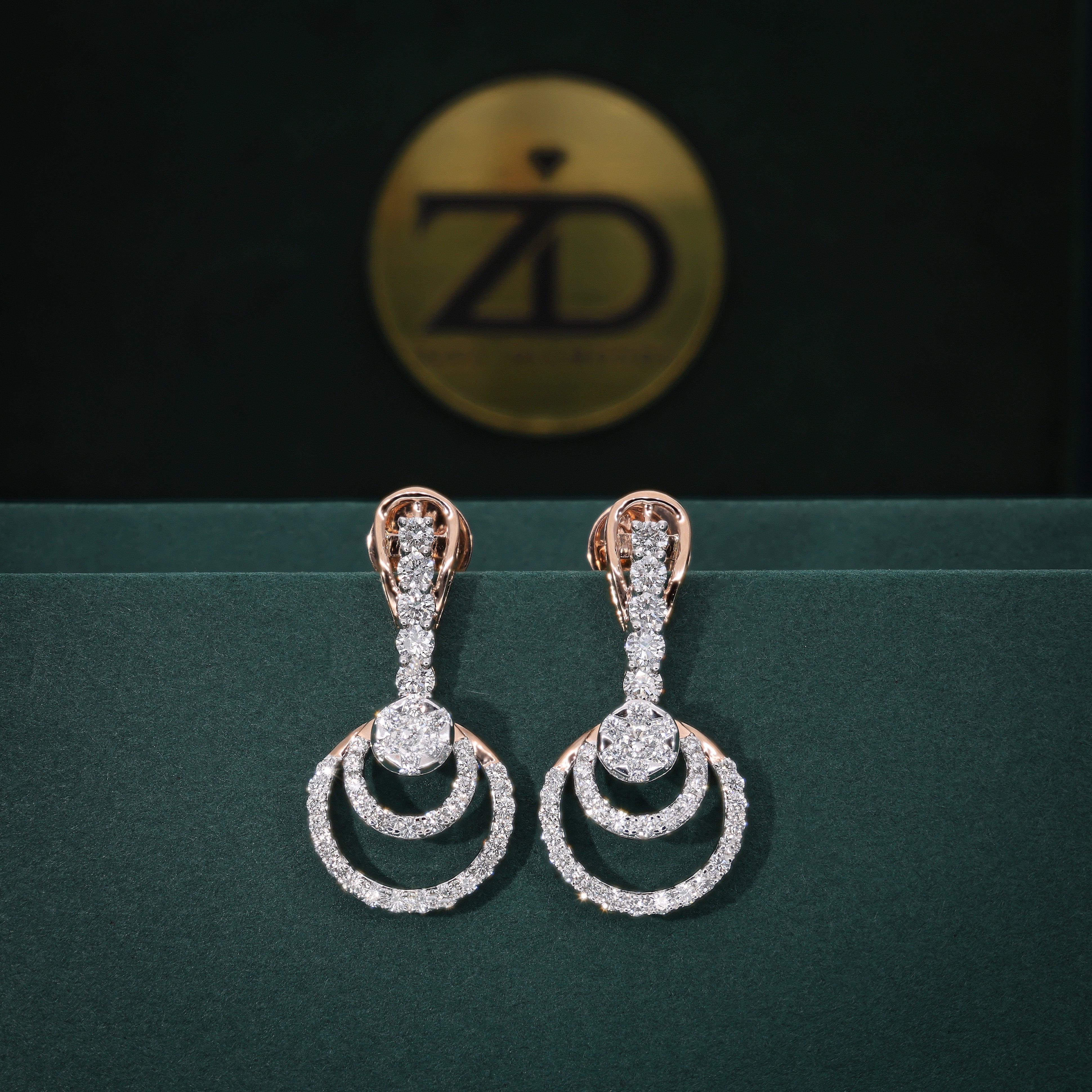 Glistening Twilight Earrings – Zita Diamonds