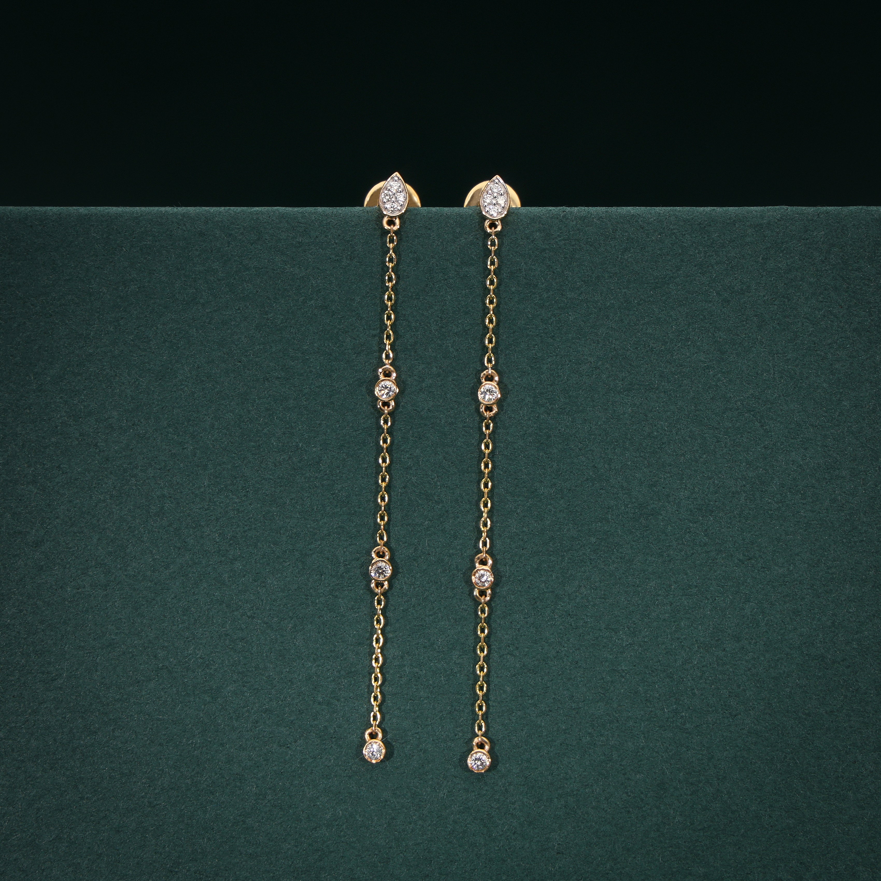 Glimmering Threads Earrings – Zita Diamonds